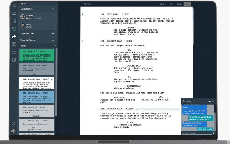 WriterDuet | WriterDuet Screenwriting | Music Gateway