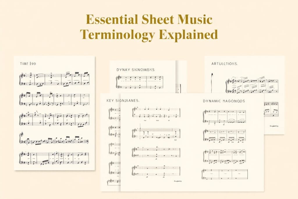 Sheet Music Terms | Мusic Gateway