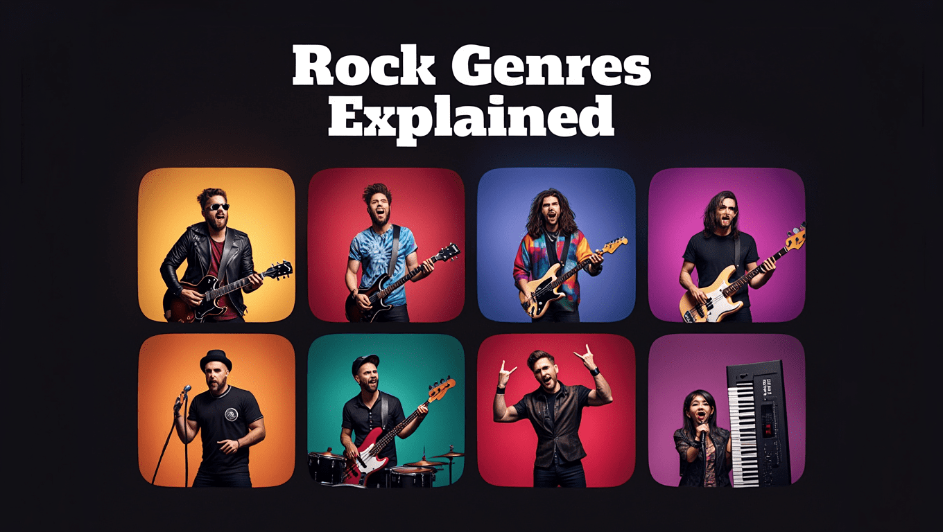 Rock Genres Explained | Music Gateway